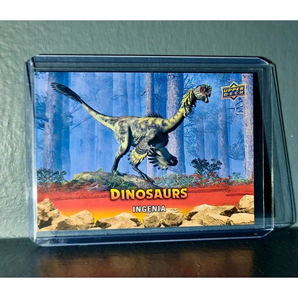 Other | 215 Upper Deck Dinosaurs Ingenia Extinction Red Parallel 38 ...